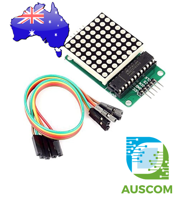 Max7219 Dot Led Matrix Module Mcu Control Led Display Module Board Arduino Auscom Computers 9576