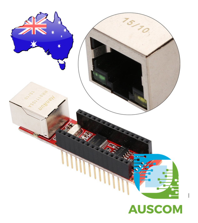 Nano Enc28j60 Ethernet Shield For Arduino Nano 30 Rj45 Webserver Module Auscom Computers
