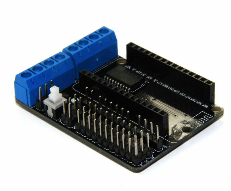 Nodemcu Motor Shield Board L293d Esp 12e Esp8266 Wifi Module Expansion Auscom Computers And Controls