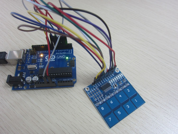 14816 Ttp Digital Capacitive Touch Sensor Switch Keypad Module Arduino Raspberry Pi Auscom
